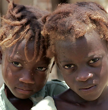 Little Coffins for the starving and dying children in Haiti.